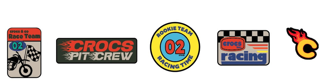 JIBBITZ | Motorcycle racer 5 pack | Tootsies Shoe Market
